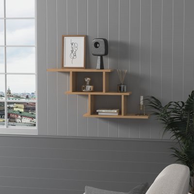 Steps vegghylle - Eik - 1495,- - Vegghyller - Trendrom.no