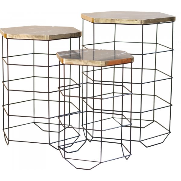 Drew salongbord - Eik/sort - 2995,- - Øvrige sofabord - Trendrom.no