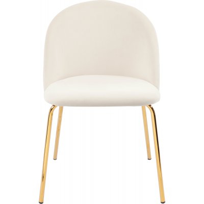 Plaza velvet stol - Beige / Messing - 1195,- - Polstrede stoler ...